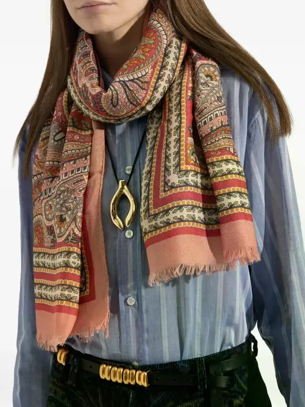 Etro Paisley-print Scarf