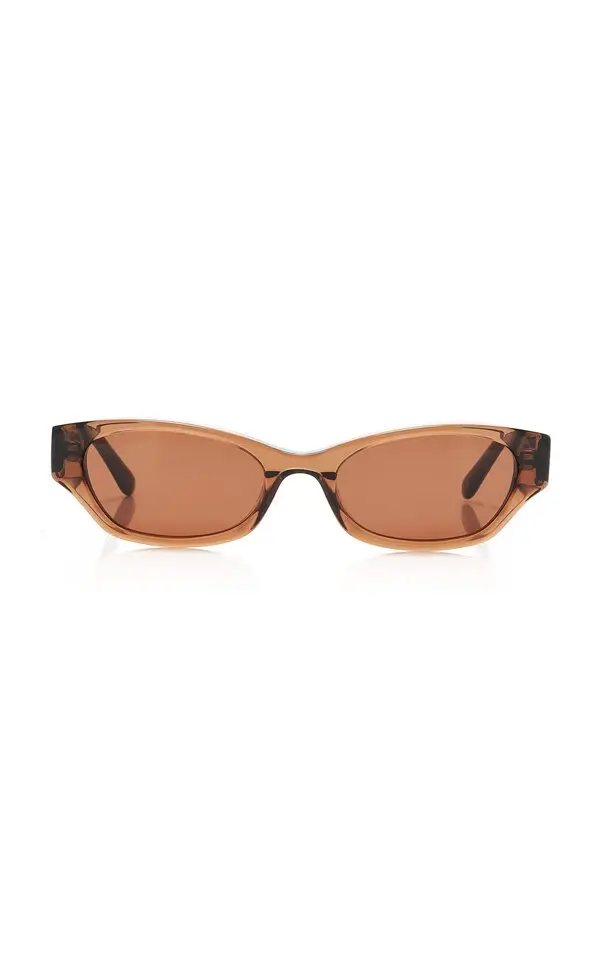 DMY STUDIOS Suki Square Frame Sunglasses - Brown