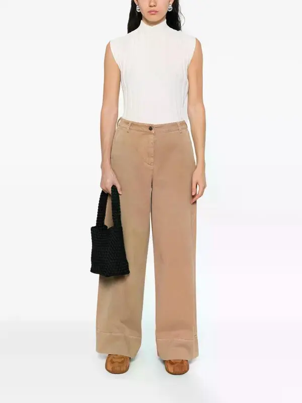 Moncler Wide Leg Worker Jeans
