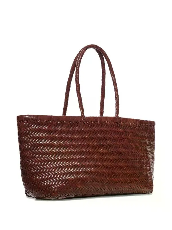 Dragon Diffusion Large Braided Tote Bag - Brown