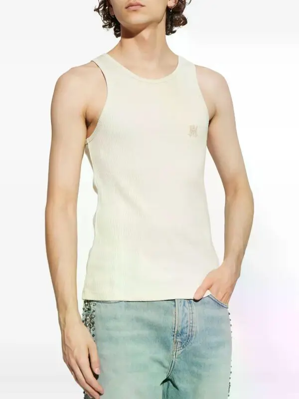 Amiri Ribbed Sleeveless Top