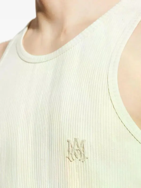 Amiri Ribbed Sleeveless Top
