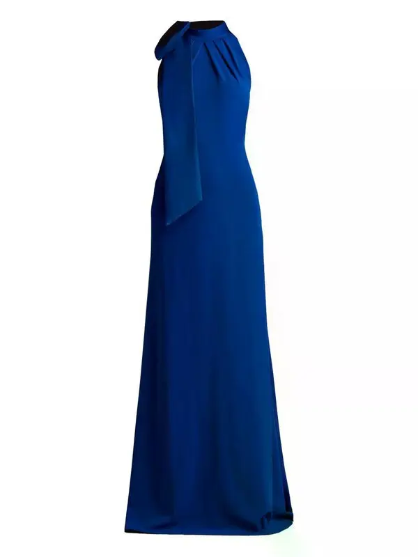 Tadashi Shoji Halterneck Maxi Dress