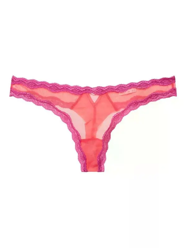 FLEUR DU MAL Tulle Brief - Orange