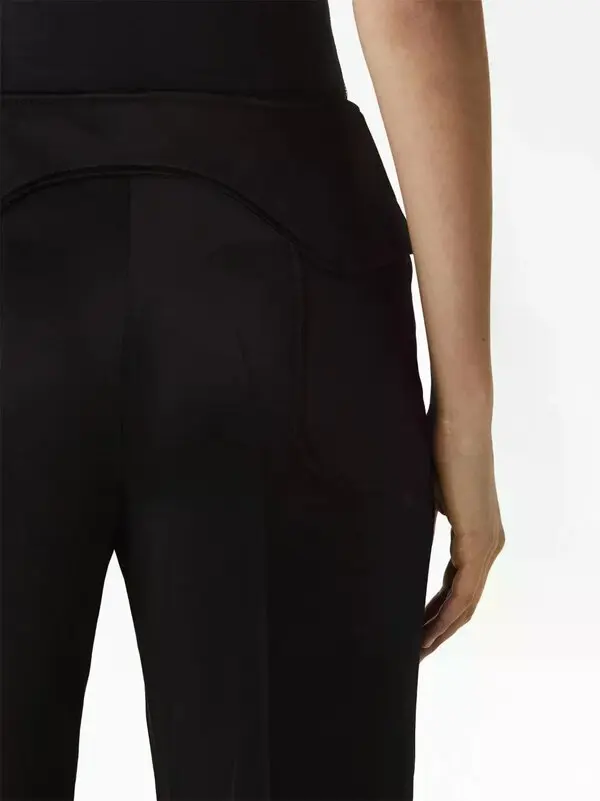 TOM FORD Pressed-crease Tapered-leg Trousers