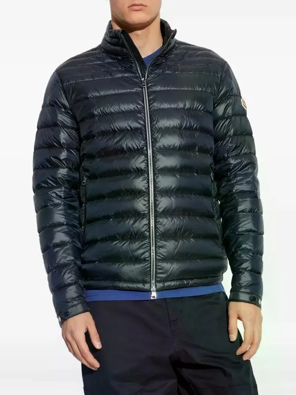 Moncler Padded Zip-up Jacket - Blue