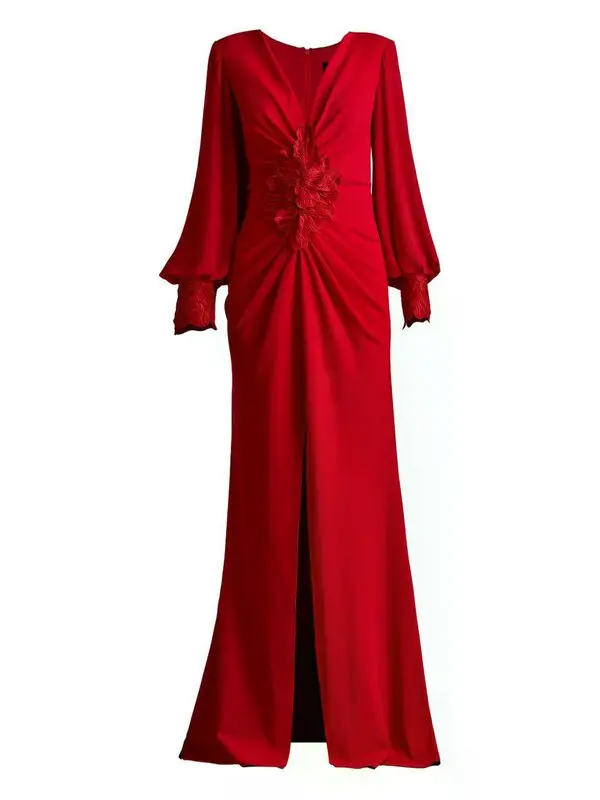 Tadashi Shoji Ruched Gown