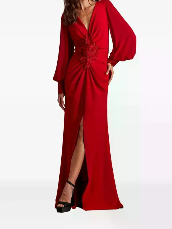 Tadashi Shoji Ruched Gown
