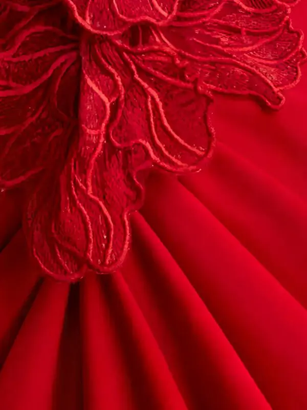 Tadashi Shoji Ruched Gown