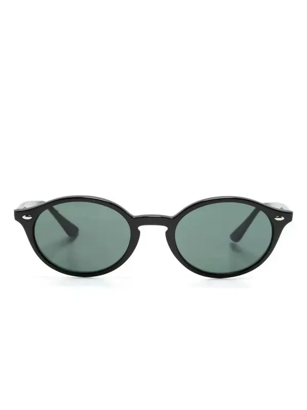 Ray-ban Oval-tinted Sunglasses - Black