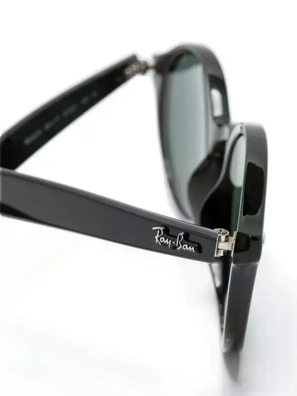 Ray-ban Oval-tinted Sunglasses - Black