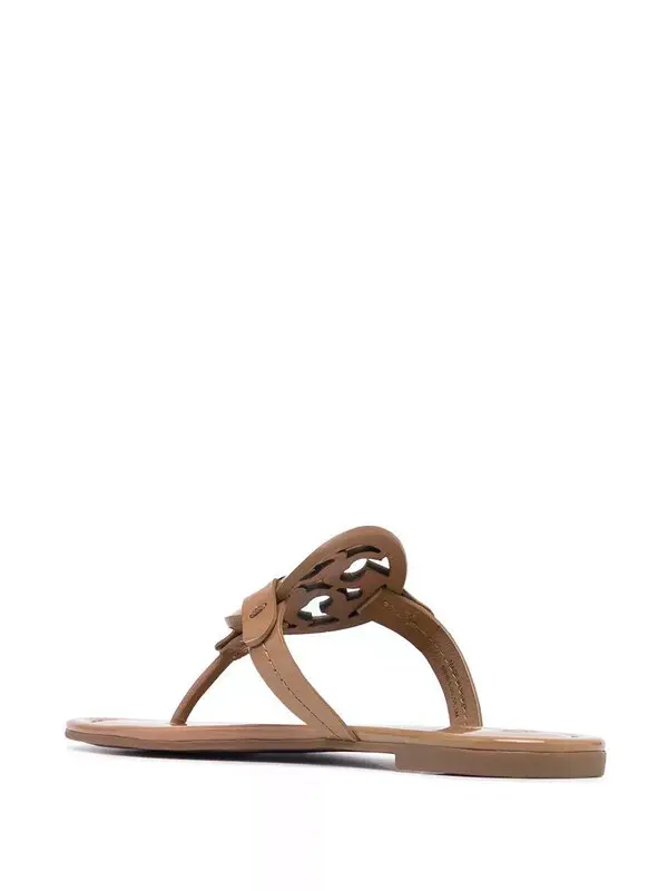 Tory Burch Miller Laser-cut Logo Sandals
