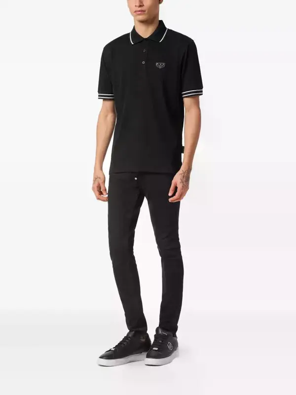 Philipp Plein Logo-plaque Polo Shirt