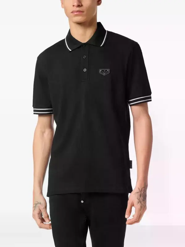 Philipp Plein Logo-plaque Polo Shirt