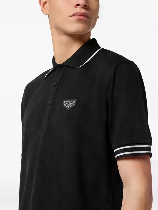 Philipp Plein Logo-plaque Polo Shirt