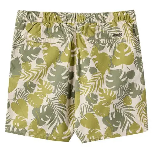 MOUNTAIN KHAKIS Stretch Printed Poplin Deck Short