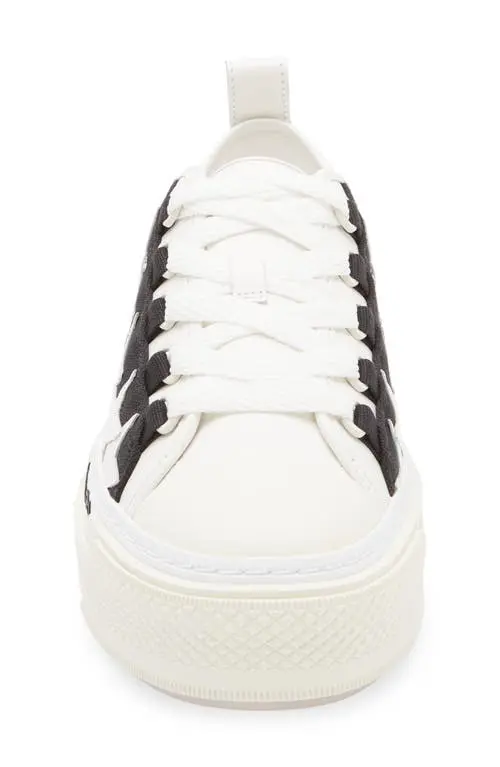 Amiri Stars Court Platform Sneakers - Black