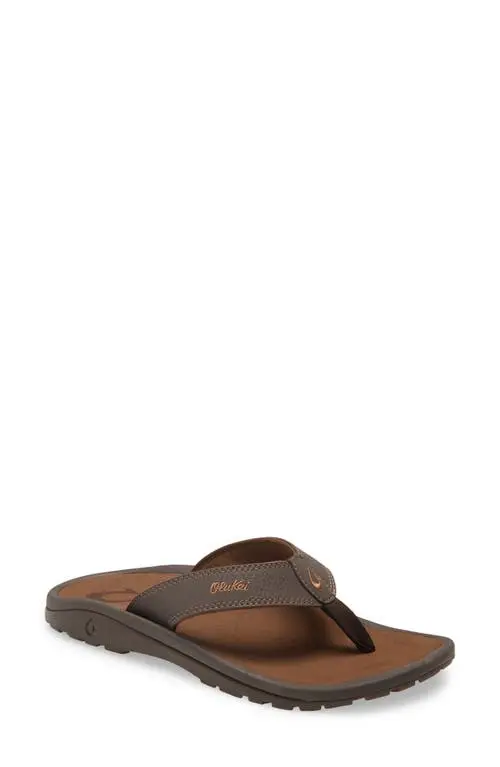 Olukai Ohana Flip Flop - Dark Java / Ray