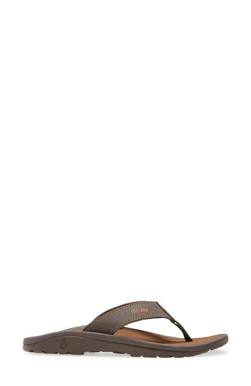 Olukai Ohana Flip Flop - Dark Java / Ray