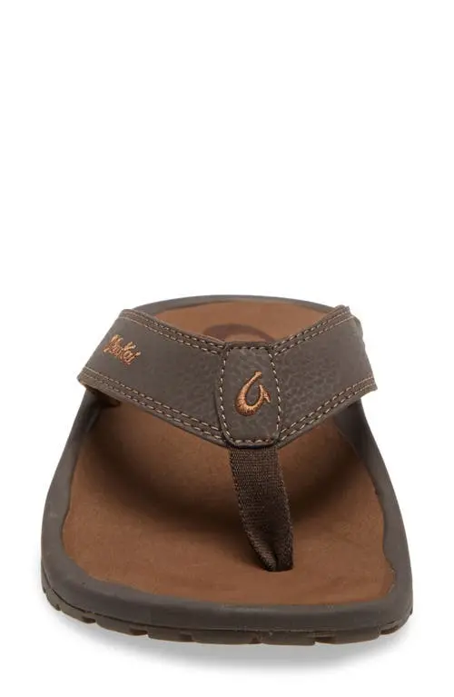 Olukai Ohana Flip Flop - Dark Java / Ray