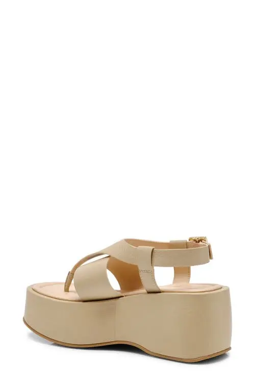 Free People Ankle Strap Platform Sandals - Silt