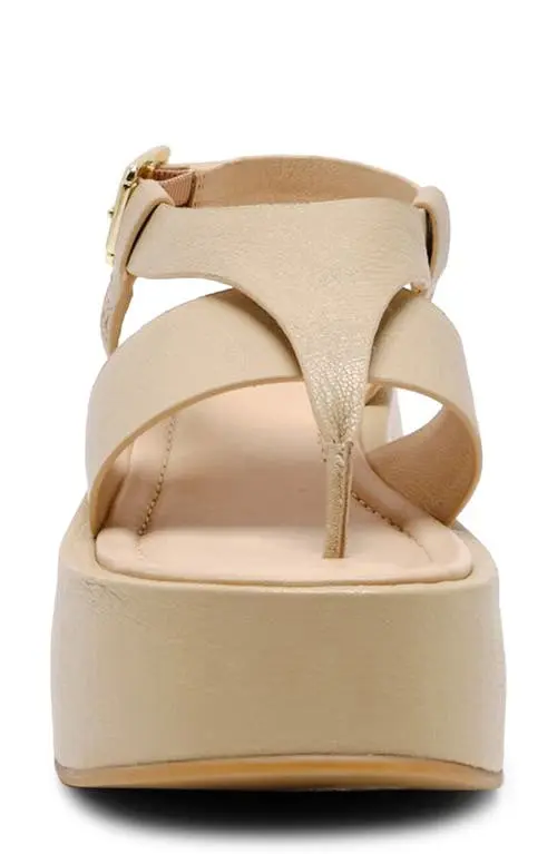 Free People Ankle Strap Platform Sandals - Silt