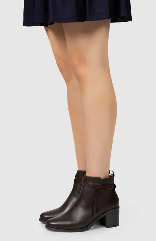 MANELA Alex Leather Chelsea Bootie