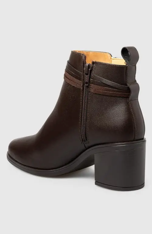 MANELA Alex Leather Chelsea Bootie