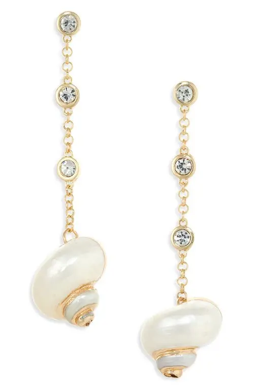 Baublebar Marina Shell Drop Earrings