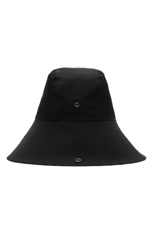 Burberry All Weather Gabardine Bucket Hat - Black