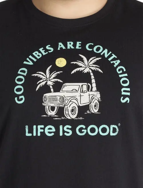 LIFE IS GOOD Big & Tall Good Vibes Graphic Tee
