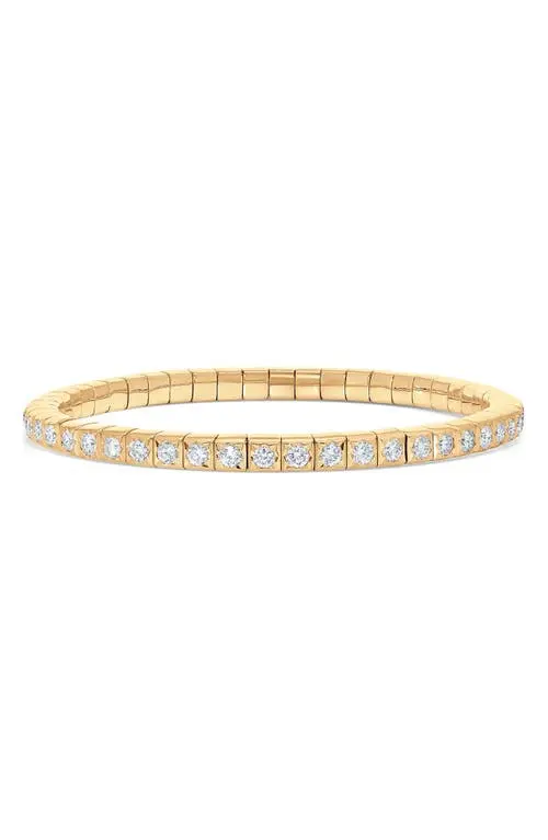 Sara Weinstock Dujour Pavé Diamond Bangle Bracelet - Yellow Gold