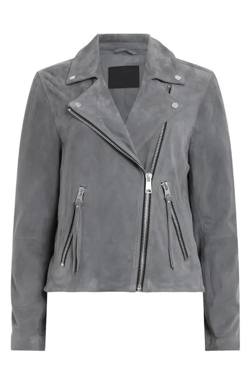 ALLSAINTS Dalby Suede Moto Jacket