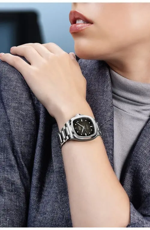 MIDO Multifort Square Automatic Bracelet Watch - Grey