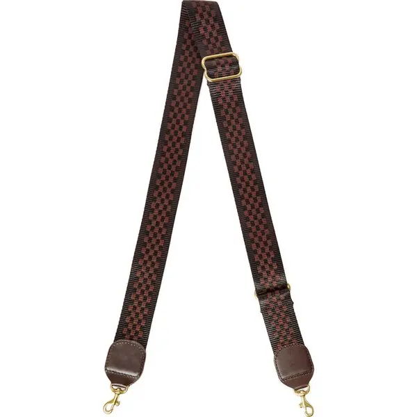 Clare V. Adjustable Crossbody Strap - Chocolate