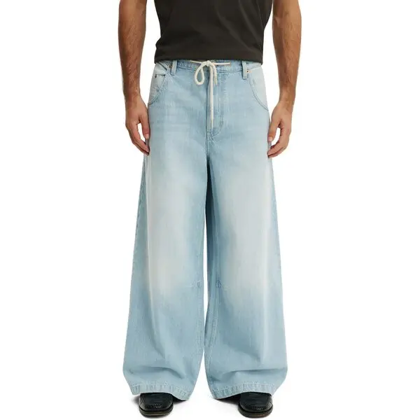 COTTON ON Y2k Super Baggy Jean - Comet Blue