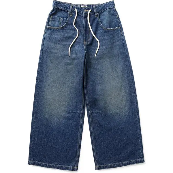 COTTON ON Y2k Super Wide Leg Jeans - Solace Blue