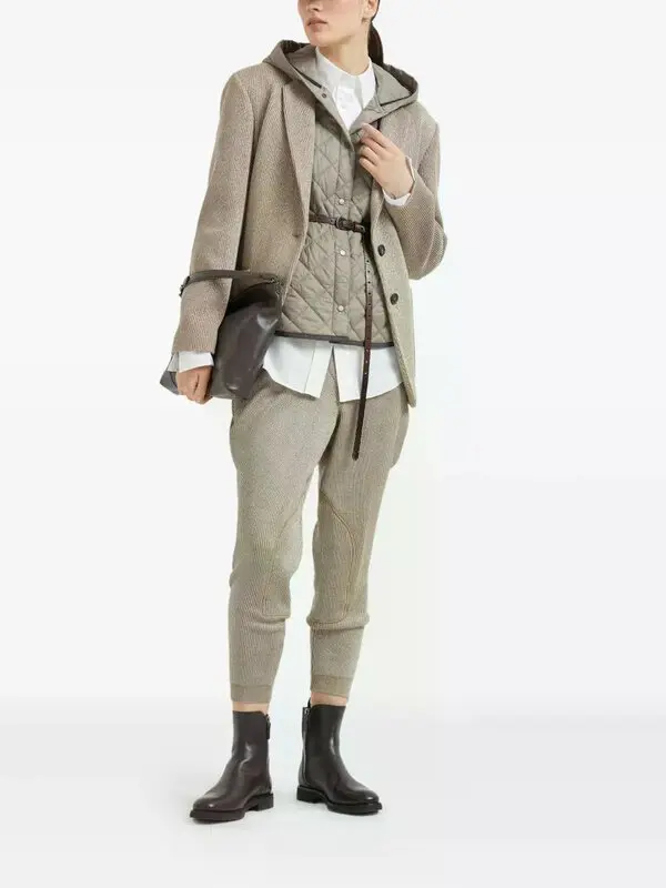 Brunello Cucinelli Quilted Gilet - Neutrals