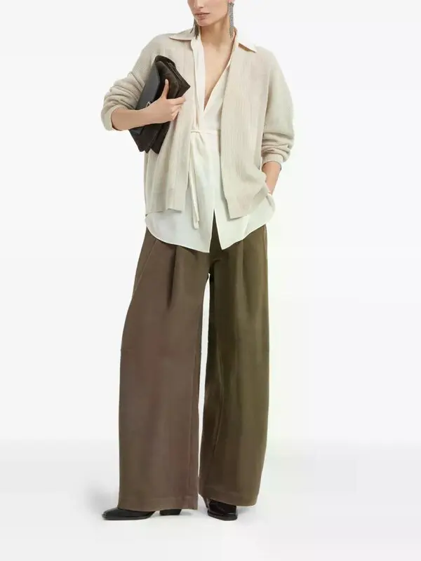 Brunello Cucinelli Cashmere Layered Cardigan
