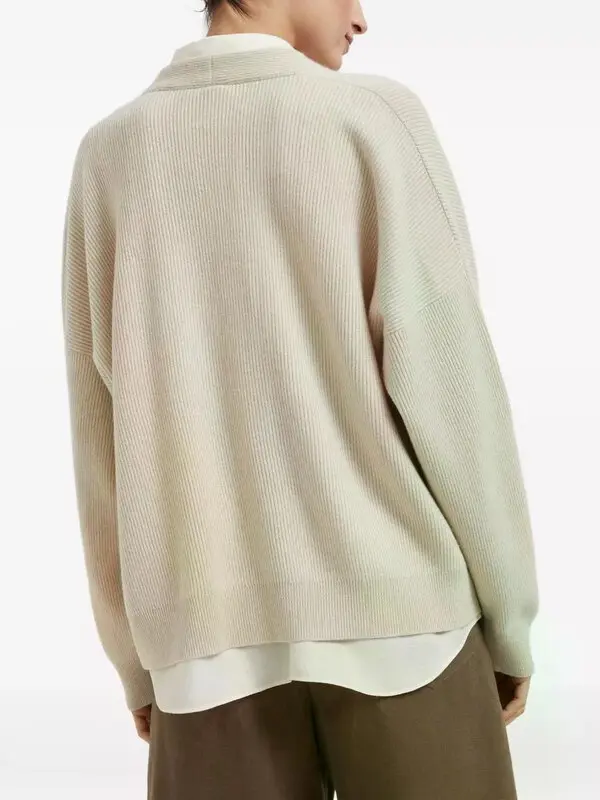 Brunello Cucinelli Cashmere Layered Cardigan