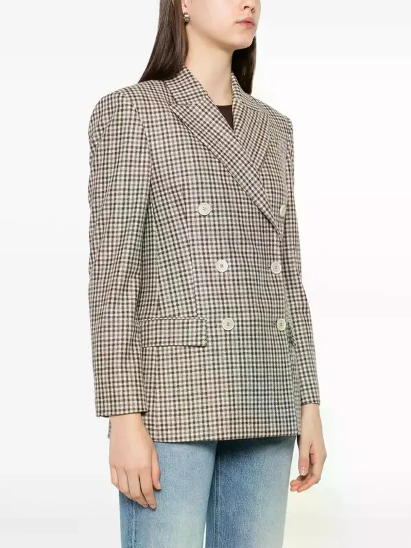 Brunello Cucinelli Check-print Blazer