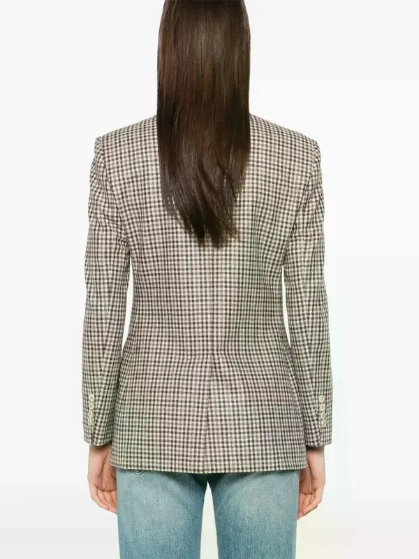 Brunello Cucinelli Check-print Blazer