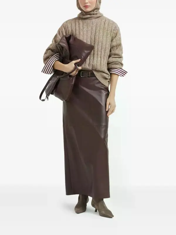 Brunello Cucinelli Cable-knit Jumper With Sequin Embellishment