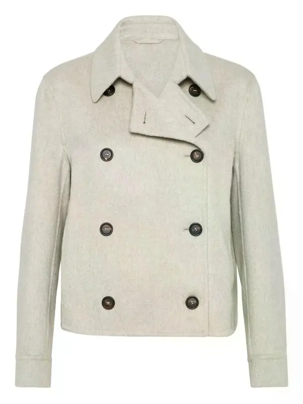 Brunello Cucinelli Brushed-finish Jacket