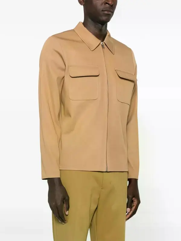 Sandro Cotton Long-sleeve Overshirt