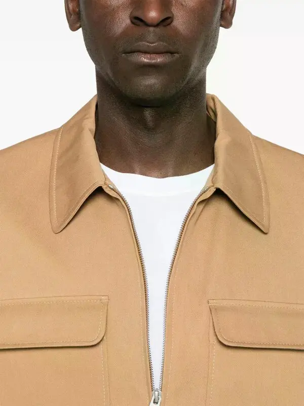 Sandro Cotton Long-sleeve Overshirt