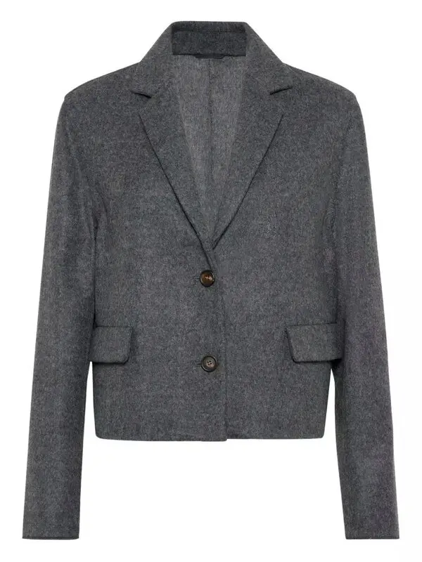 Brunello Cucinelli Cropped Blazer