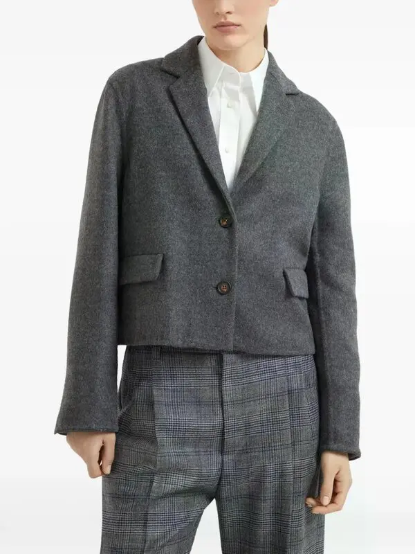 Brunello Cucinelli Cropped Blazer