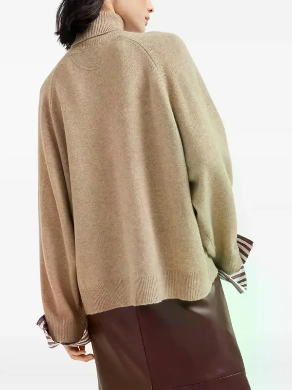 Brunello Cucinelli Cashmere Roll Neck Sweater