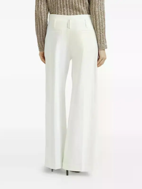 Brunello Cucinelli - Cotton Flared Trousers